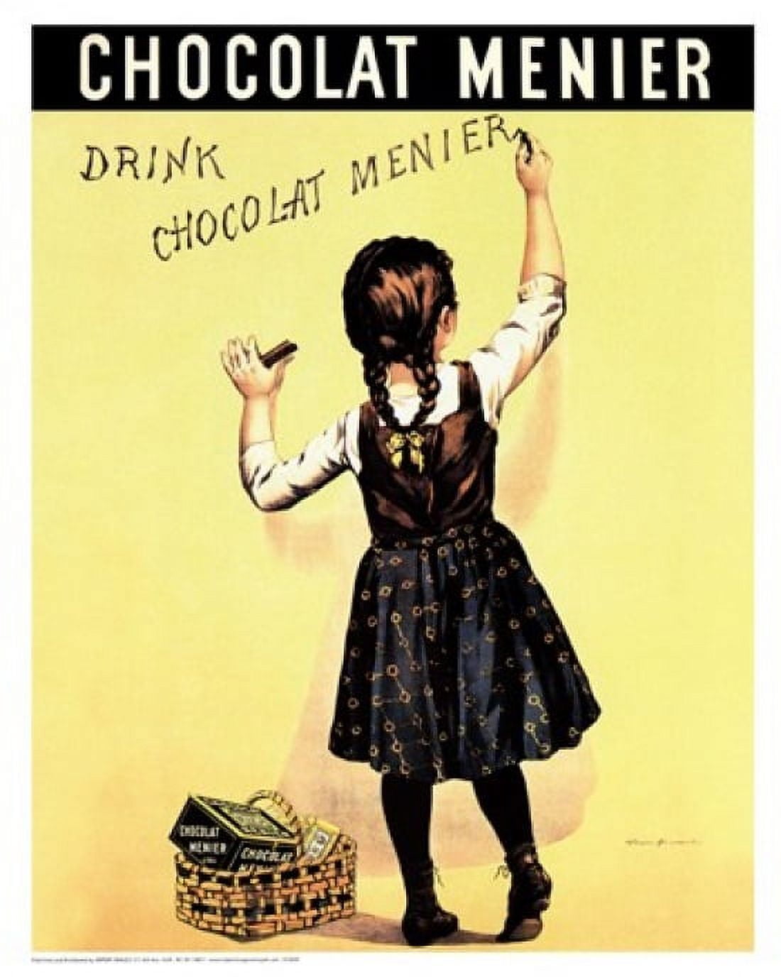 Chocolate Menier Poster (16 x 20) - Walmart.com