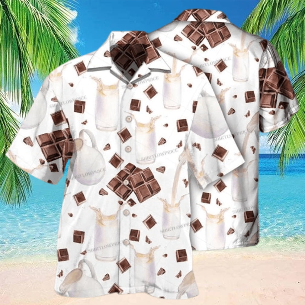 Chocolate Milk Is Cheaper Than Therapy Basic Style Hawaiian Shirt ...