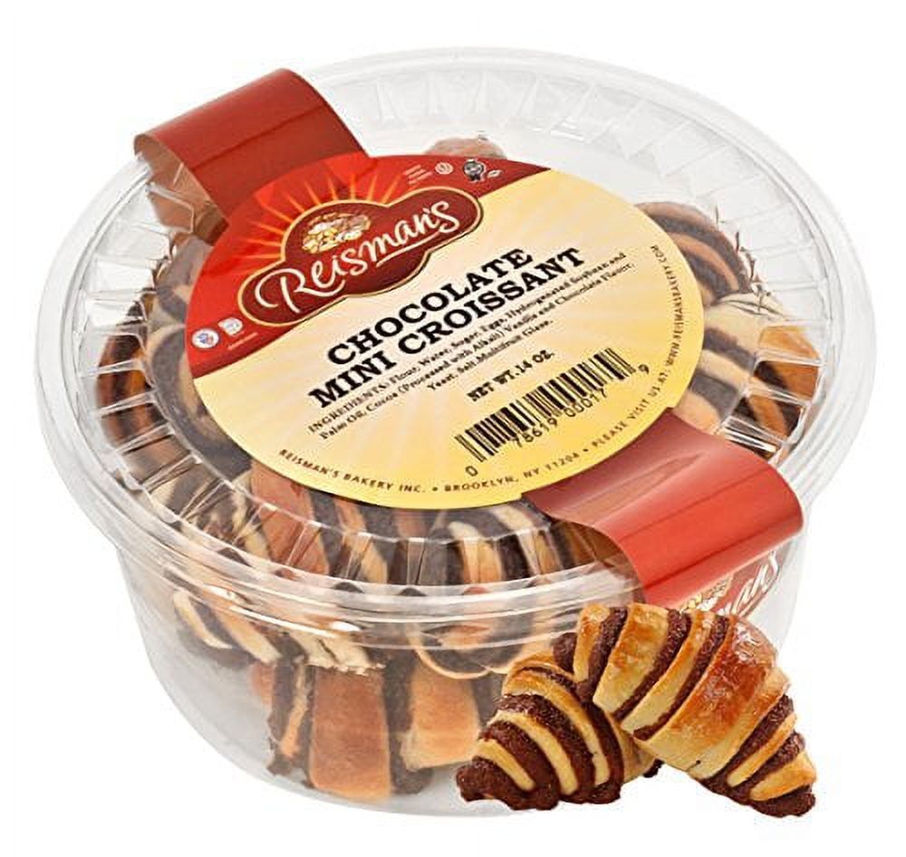 Reisman's Chocolate Mini Croissant, Fresh Bakery Pastry, Perfect Snack ...