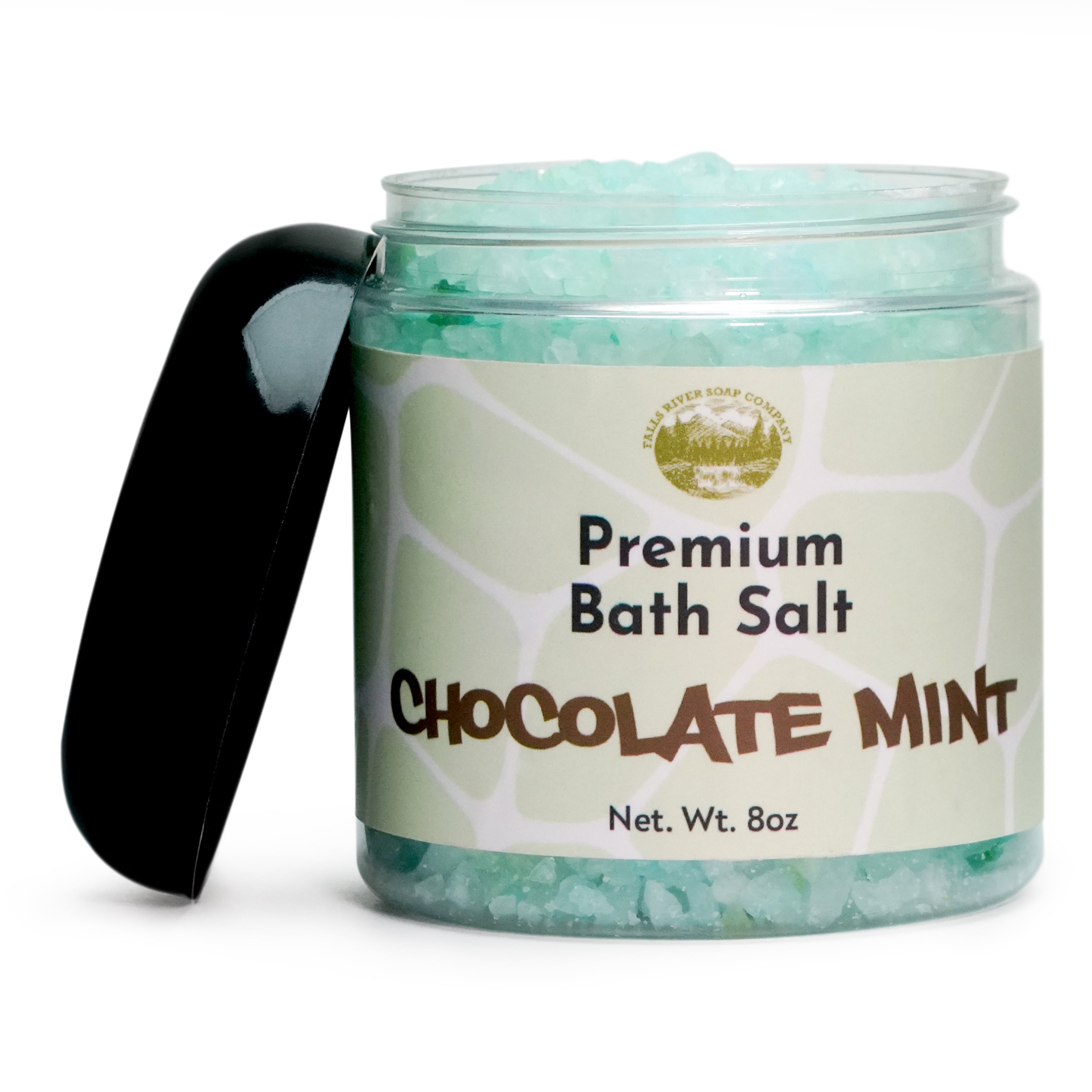 Chocolate Mint Salt Scrub - 8oz Detox Bath Salt Body Scrub, Great as a ...