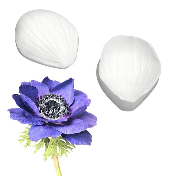 Chocolate Molds Cake Moulds Flower Shaped Fondant Molds Pastrys Bakings ...