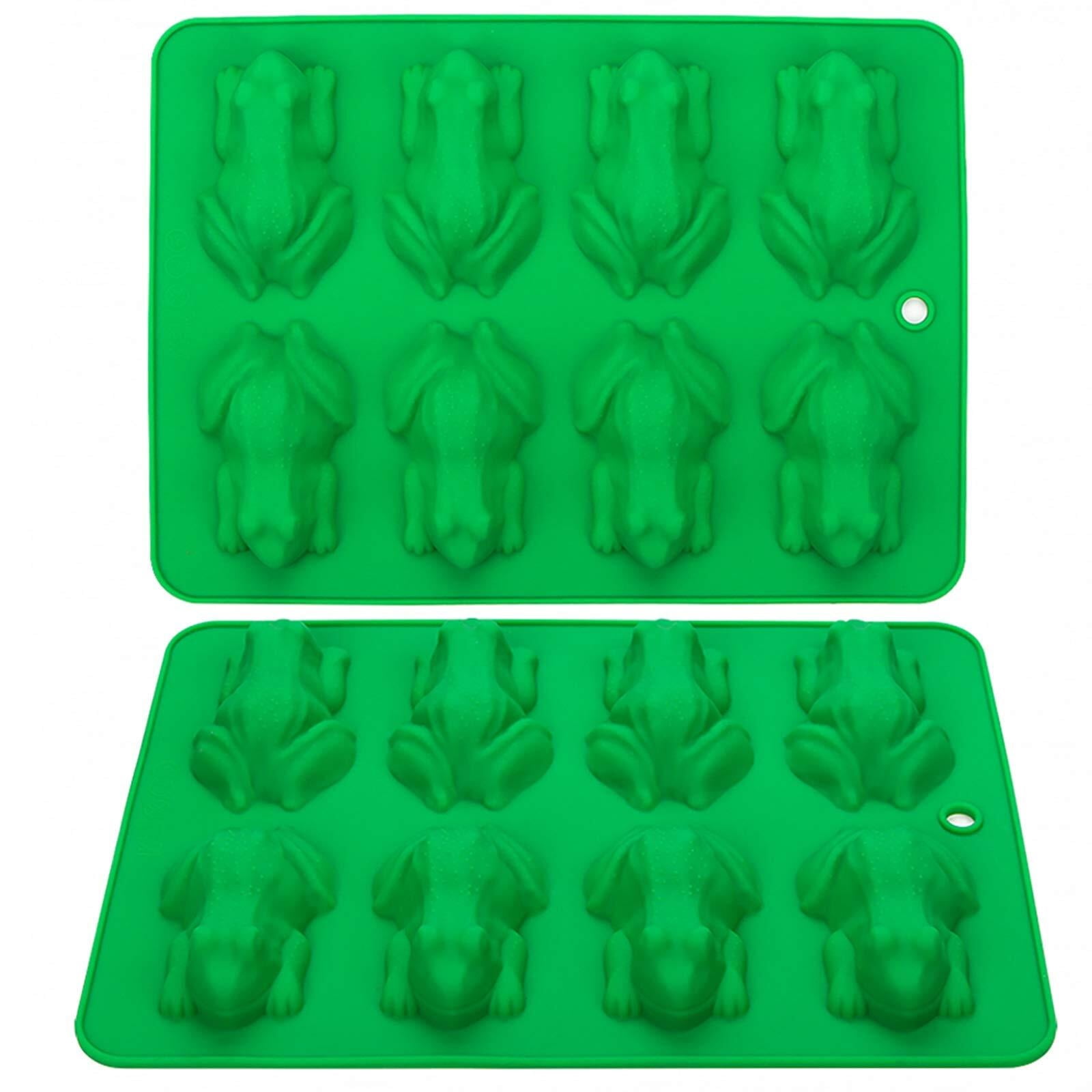 Chocolate Molds Frog Candy Mold 2 Pack Silicone Molds For Jello, Keto ...