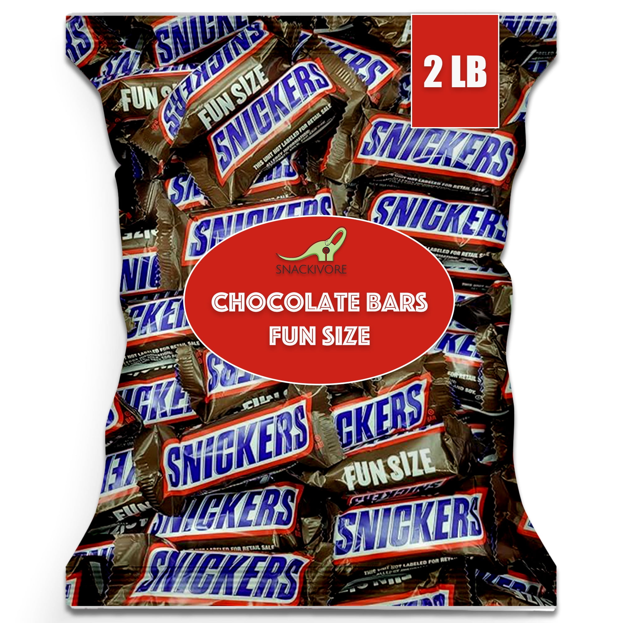 Snickers Funsize Bulk 2lb Bag - Walmart.com