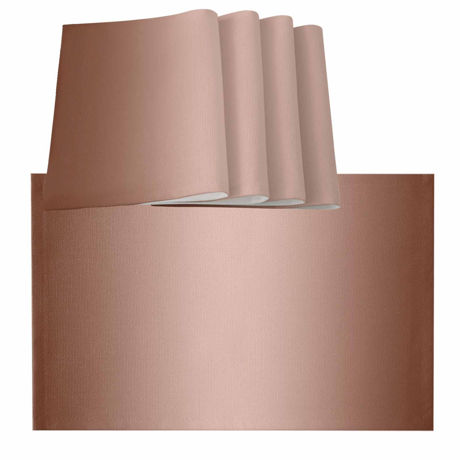 Chocolate Ombre Modern Gradient Abstract Art Burlap Kitchen Place Mats ...