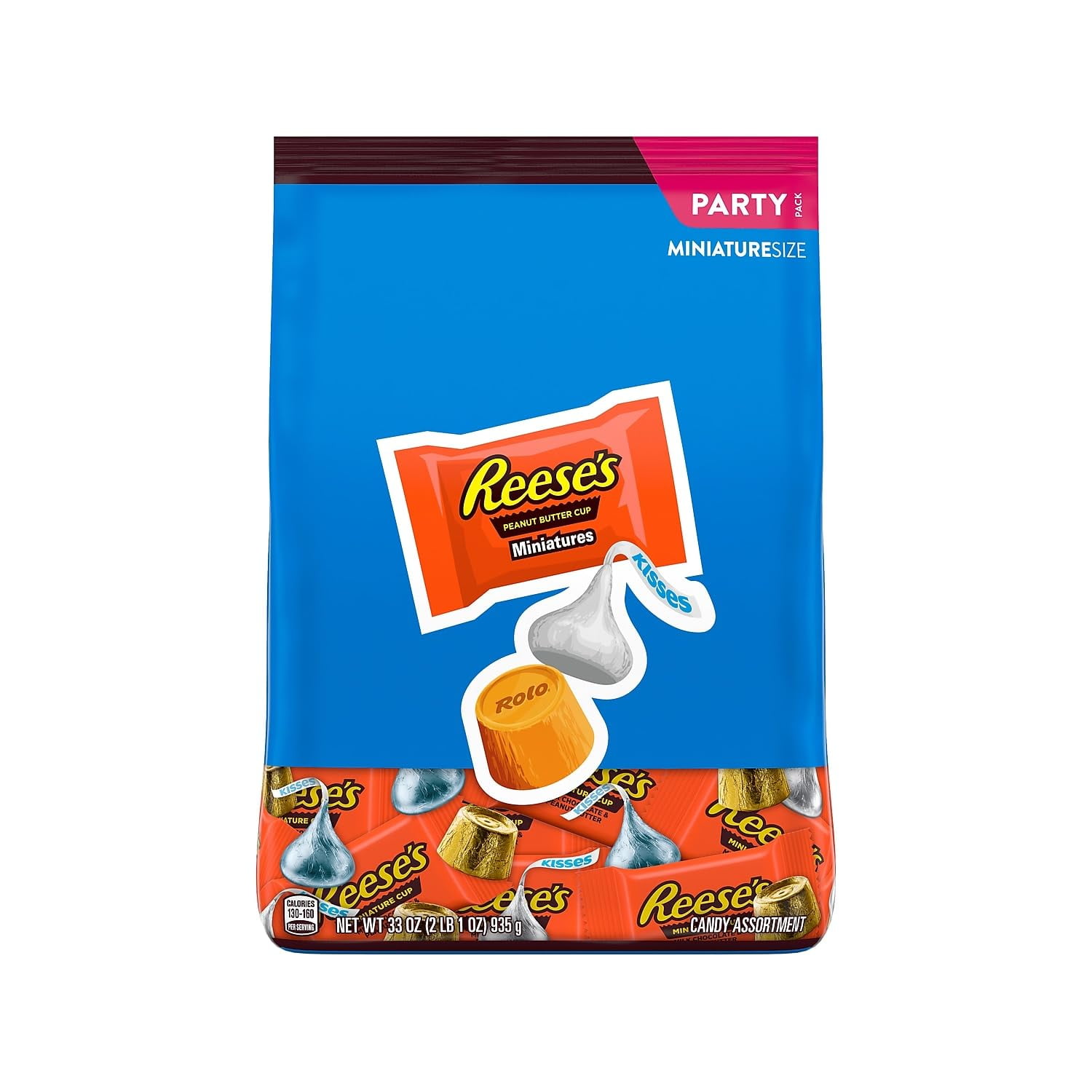 Chocolate Packaged Candy Assortment Stand Up Bag (Rolo Creamy Caramels ...