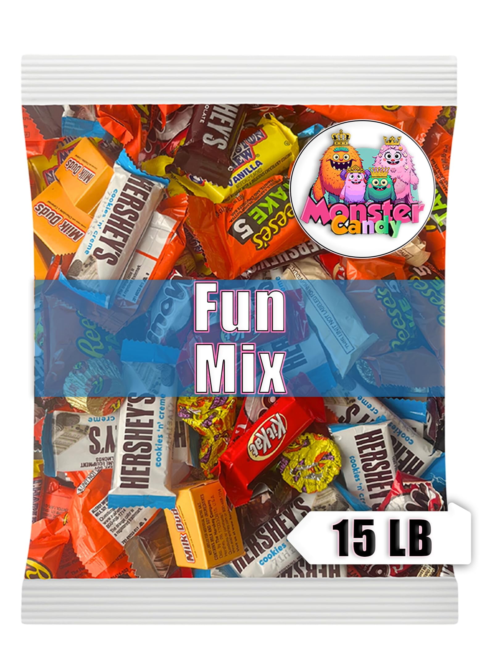 Chocolate Party Favor Candy Mix - 15 lb Pinata Stuffers Candy Bulk ...