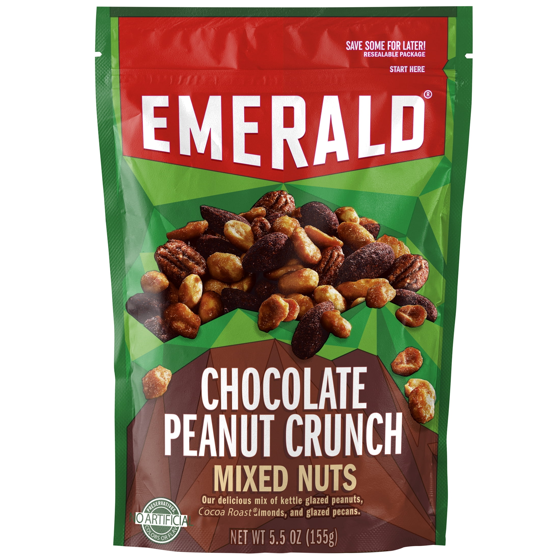 Chocolate Peanut Crunch Mixed Nut | Features Cocoa Roasted Almonds ...