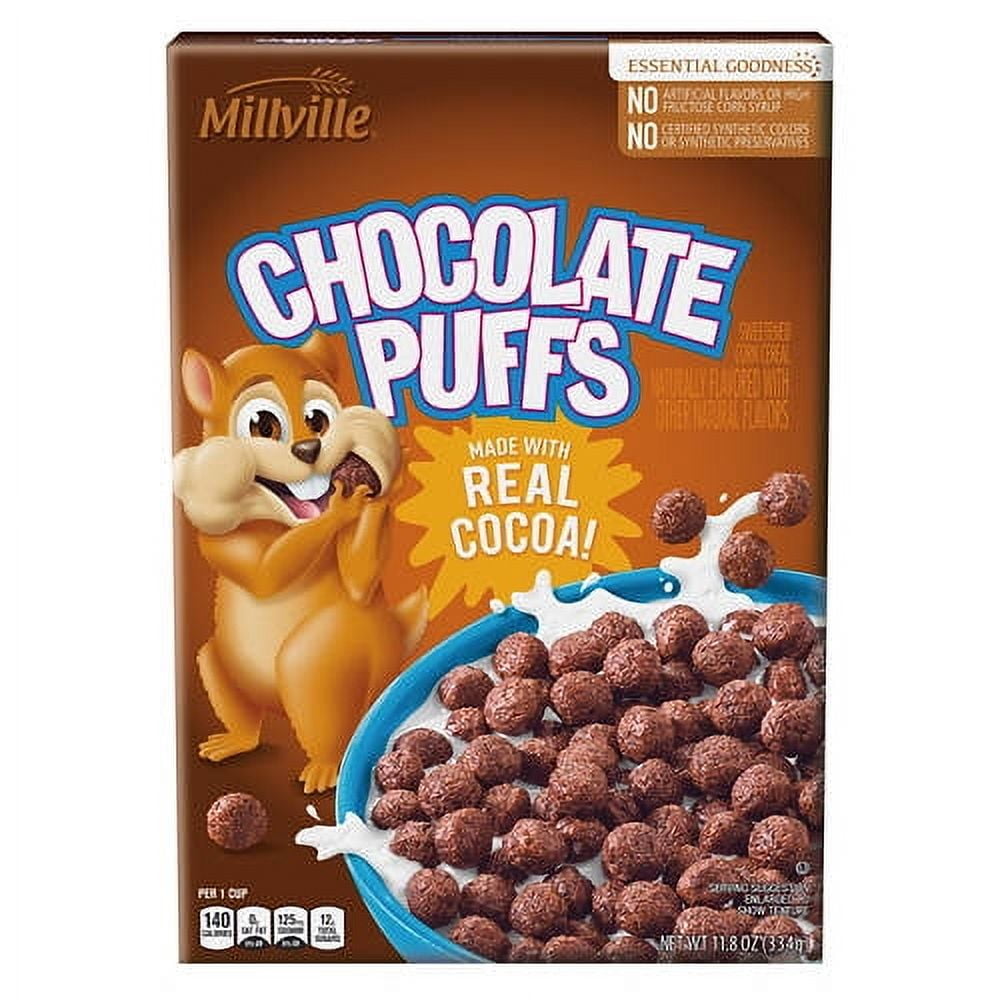 Chocolate Puffs, 11.8 oz- Pack of 5 - Walmart.com