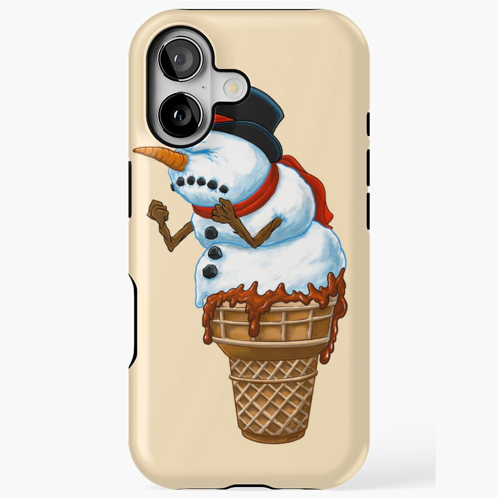 Chocolate Snow Cone Summer Treat Cold Food iPhone Case 11 to 17 Pro Max ...