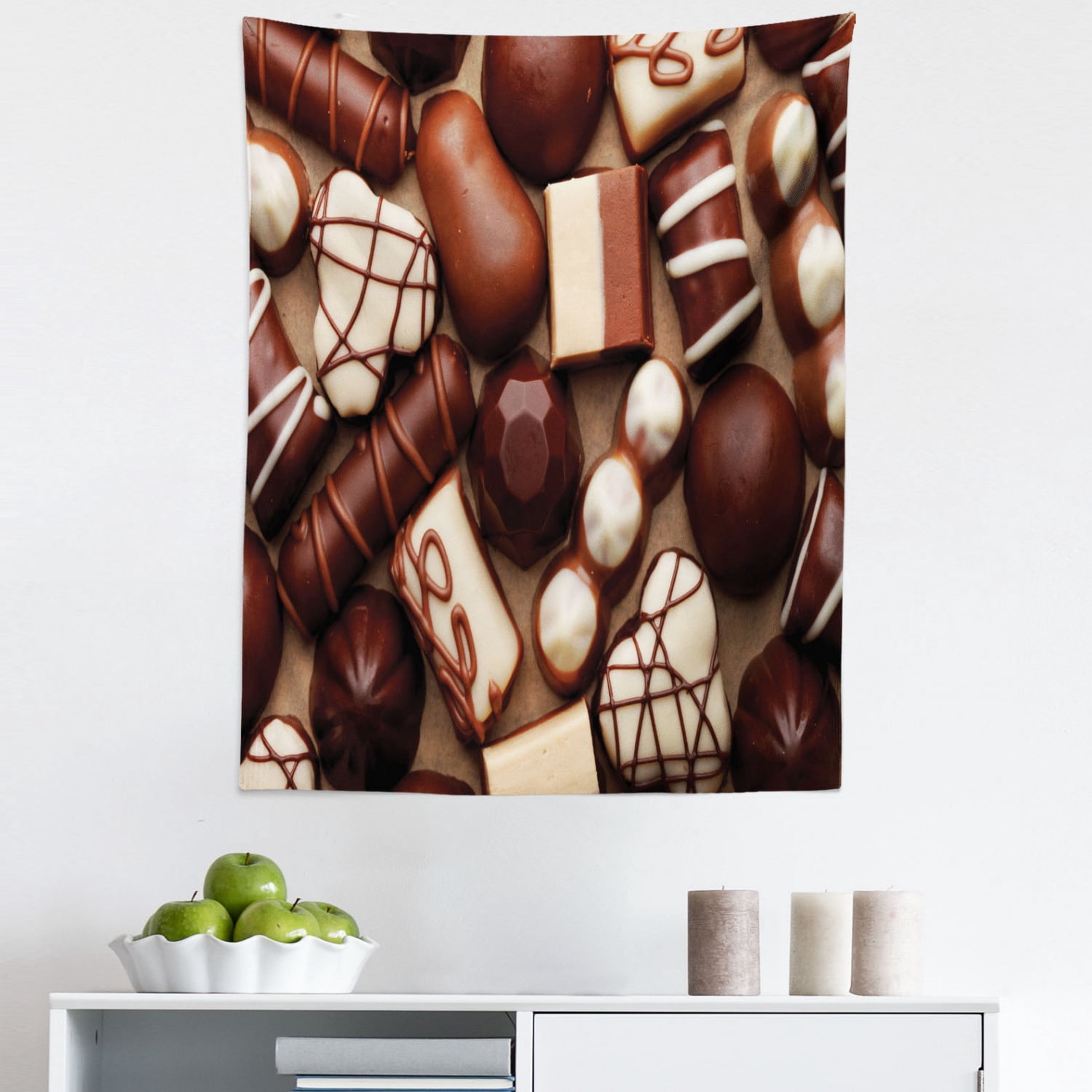 Chocolate Tapestry, Chocolate Candy Sweets Truffles Gourmet Delicious ...