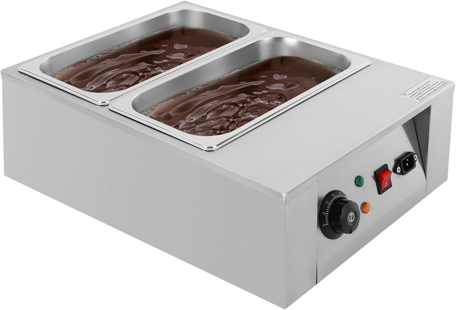 Chocolate Tempering Machine 77-185°F Commercial Chocolate Melting Pot ...