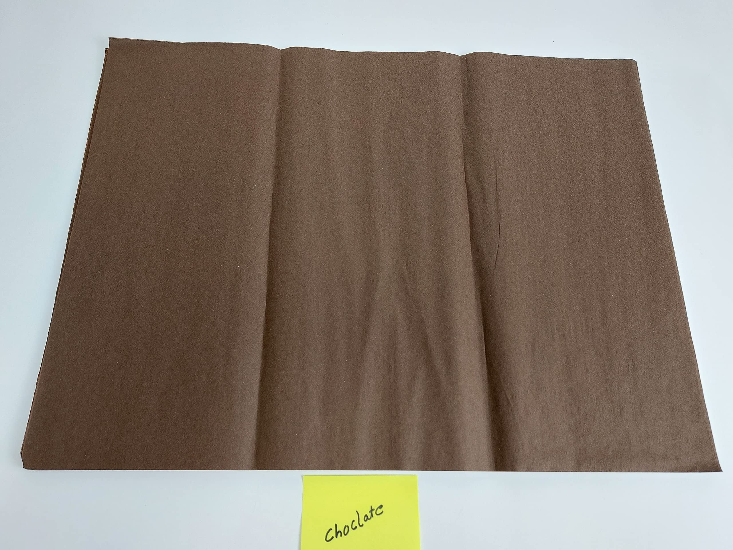Chocolate Tissue Paper 15 Inch X 20 Inch - 100 Sheet Pack C10 - Walmart.com