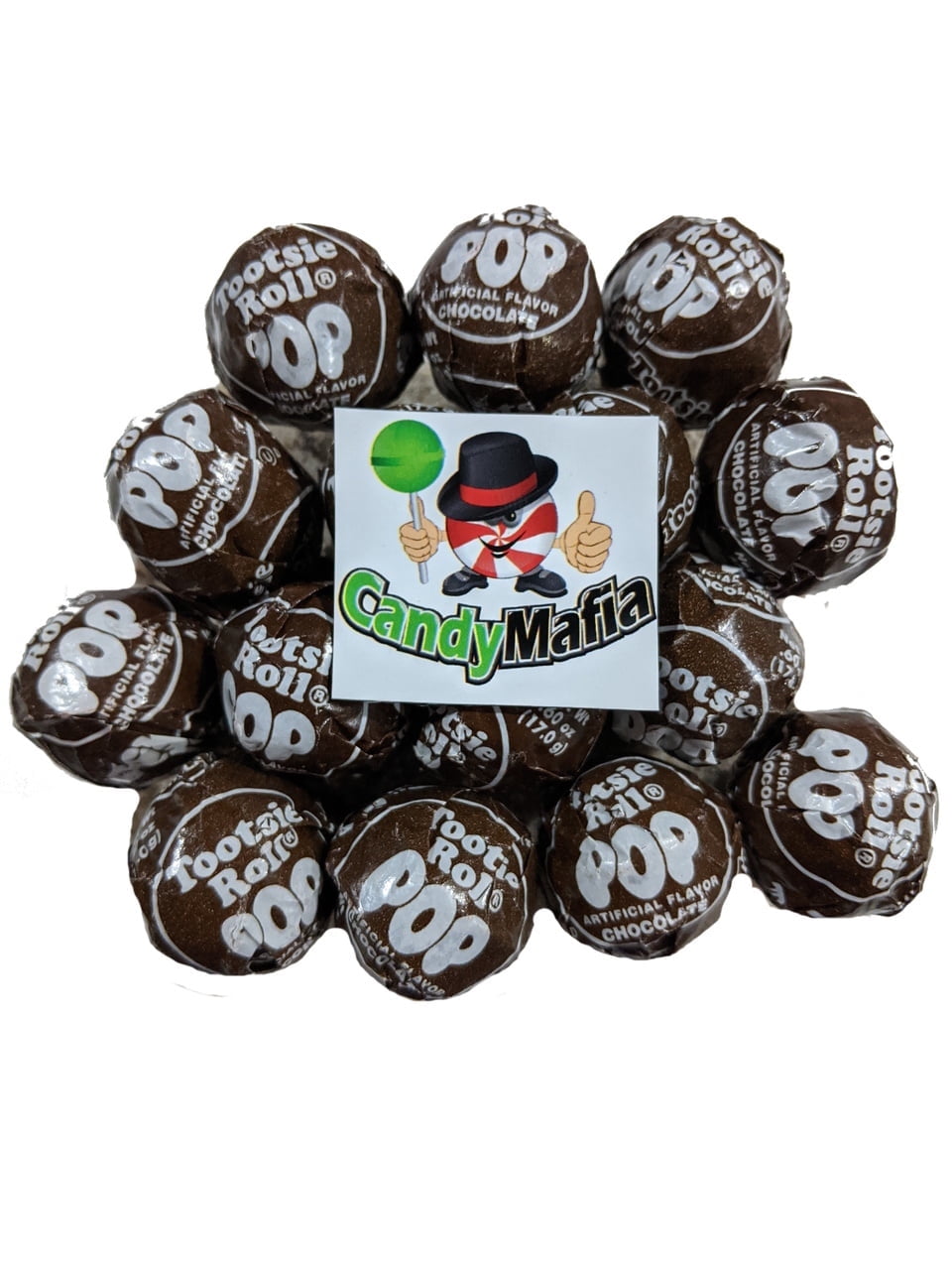 CandyMafia Bulk Chocolate Tootsie Pops, 60 Count Suckers - Walmart.com