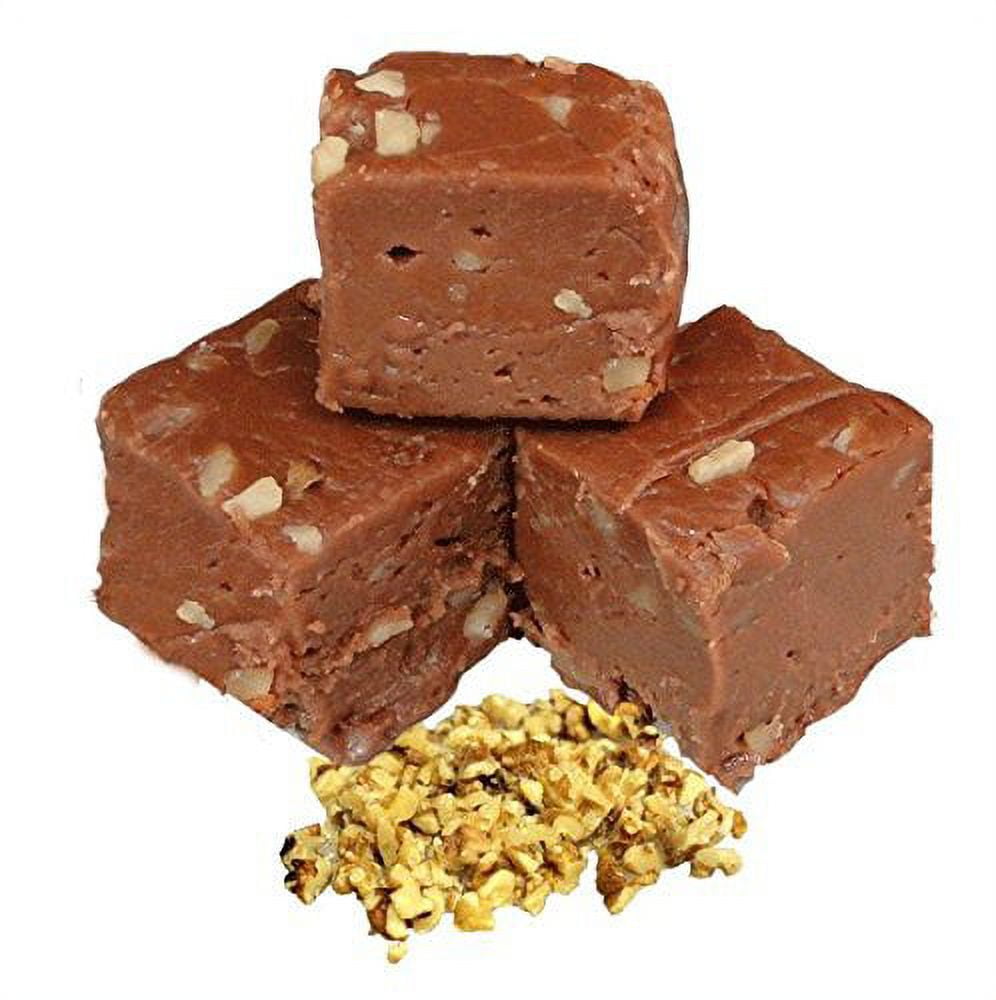 Chocolate Walnut Fudge (16 oz.) - Walmart.com