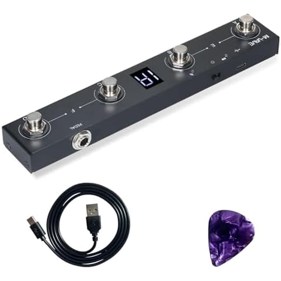 Chocolate Wireless MIDI Foot Controller, 4 Buttons Pedals Wireless Page ...