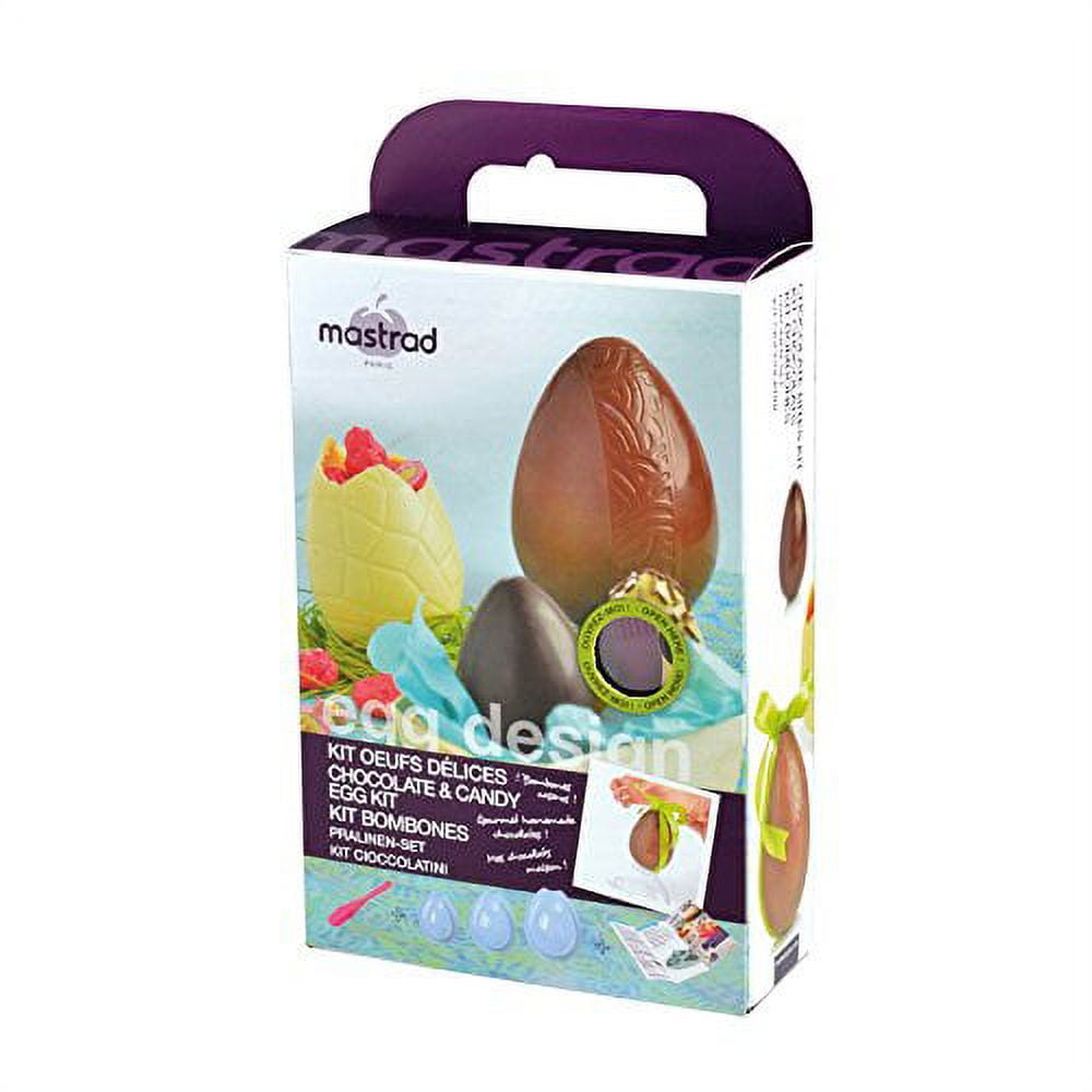 Chocolate and Candy Egg Kit - Heat Resistant - Easy to Use - Includes ...