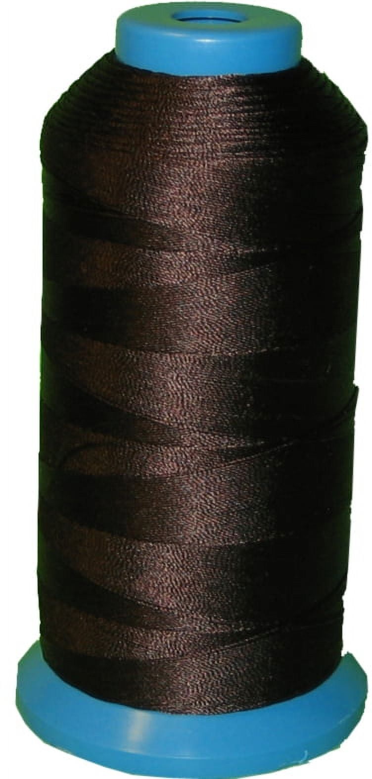 Chocolate brown Bonded Nylon Sewing Thread T135 #138 1250 Yard for ...