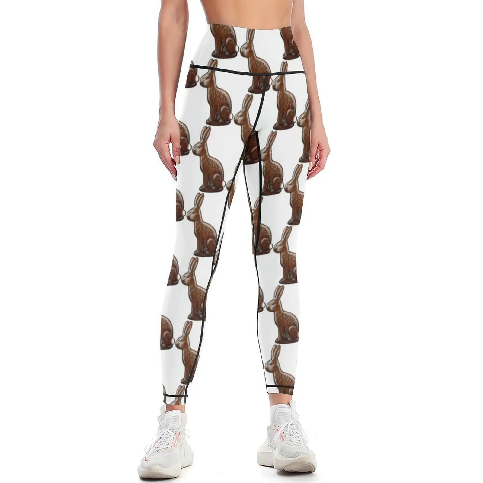 Chocolate easter bunny Leggings jogging pants Women's gym Womens ...