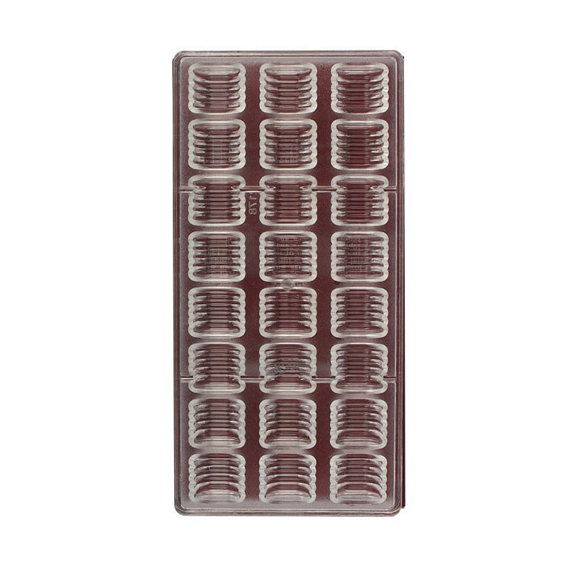Chocolate mold hard row transparent plastic acrylic mold Diamond ...
