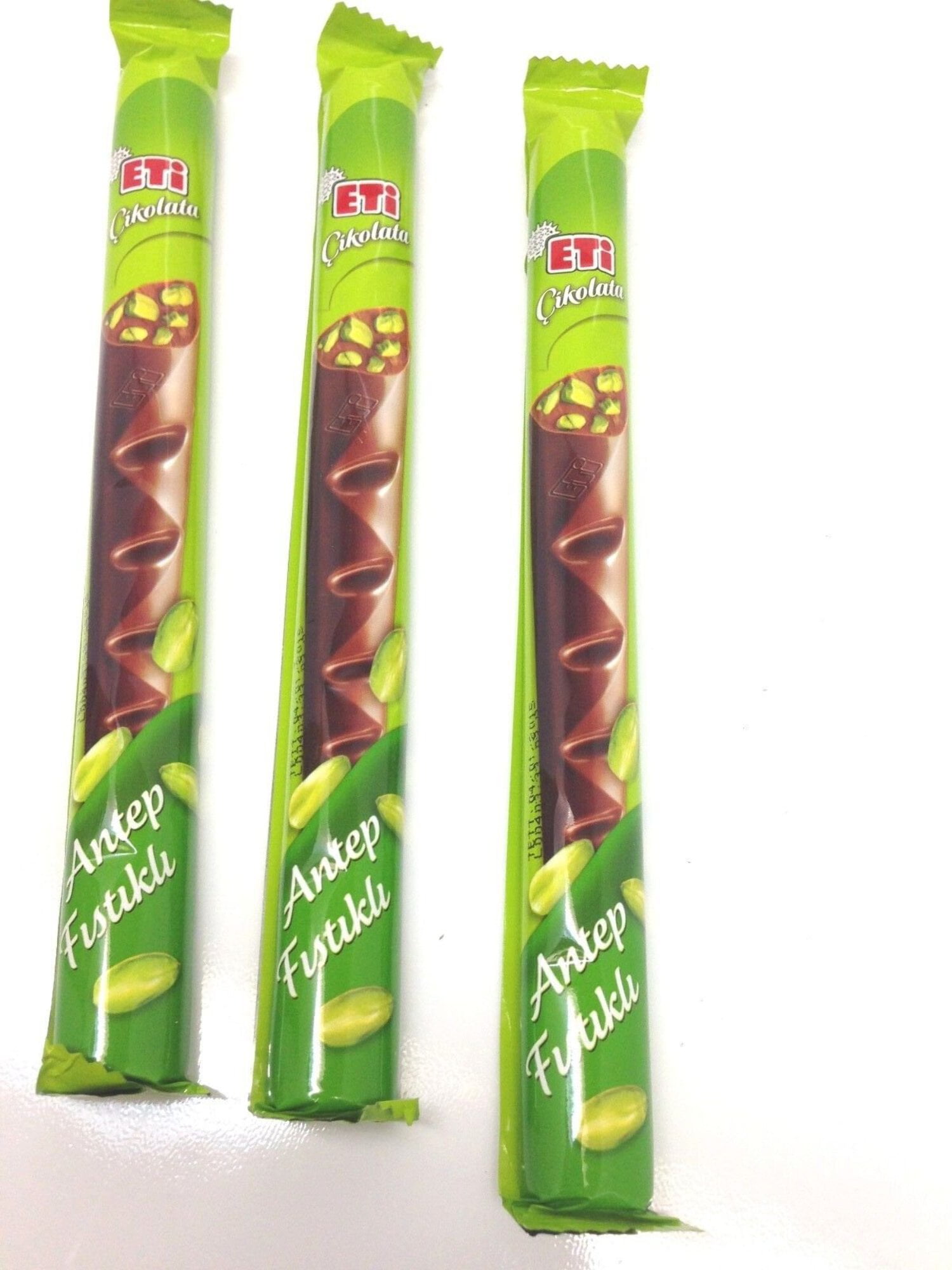 Chocolate with Pistachio, Turkish Chocolate, Eti, 3 Pcs - Walmart.com