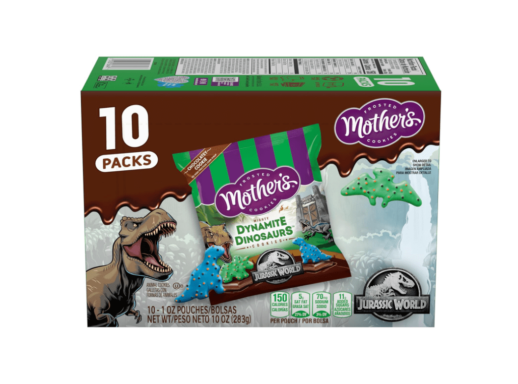 Chocolatey Dynamite Dinosaurs Cookies (1oz x 10) - Walmart.com