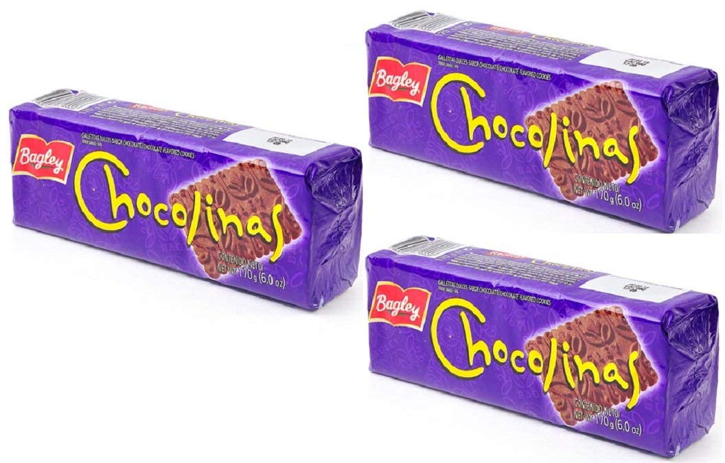 Chocolinas Galletas De Chocolate 3 Pack - KMC2(450g) Special for Choco ...