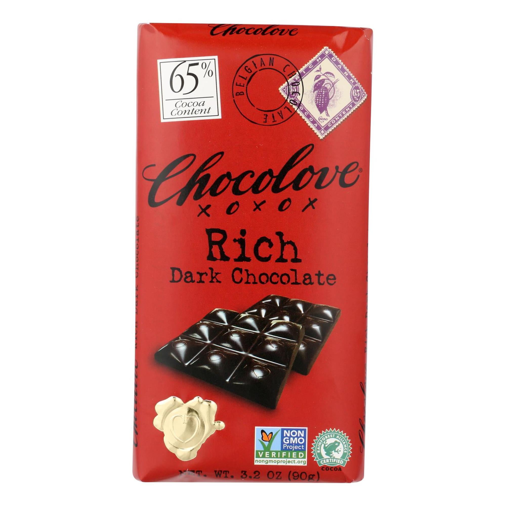 Chocolove Rich Dark Chocolate , 3.2 OZ - Walmart.com