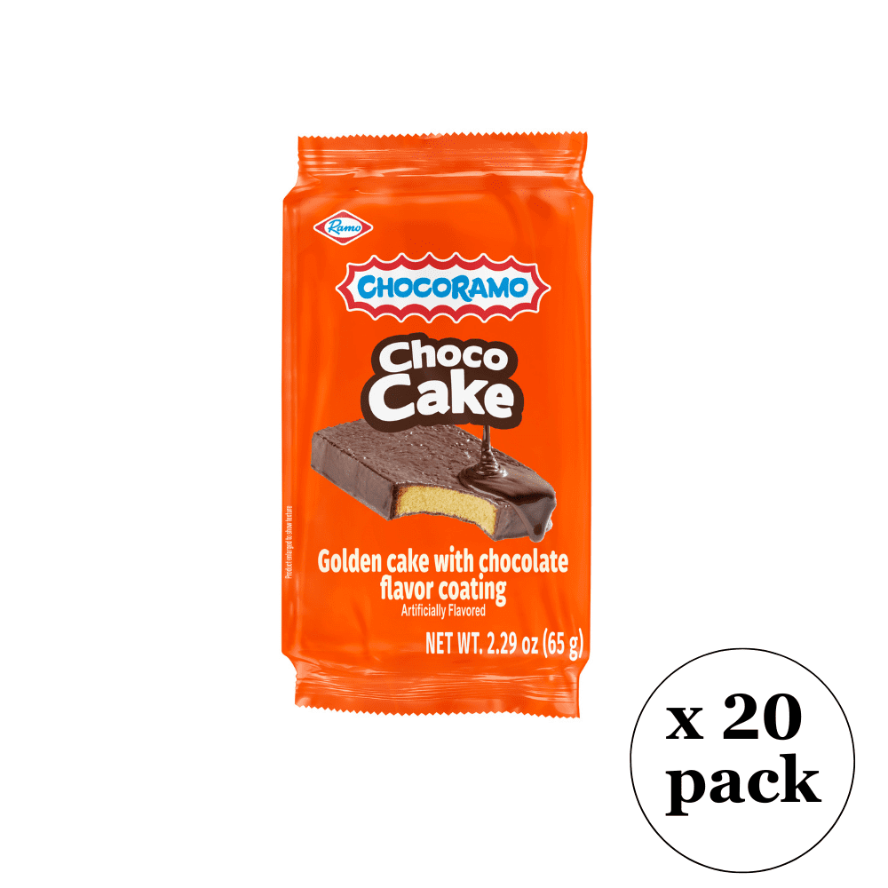 Chocoramo tajada Choco Cake 65g x 20 pack - Walmart.com