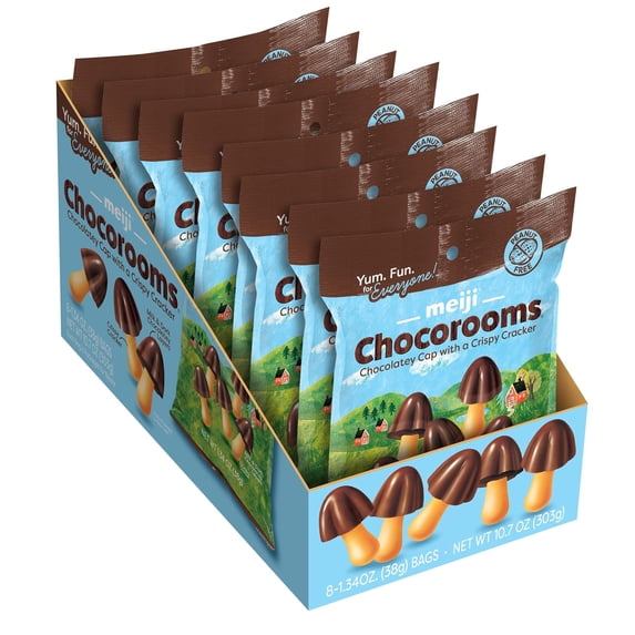Chocorooms Crackers, Milk and Dark Chocolate Combination - 1.34 oz ...