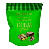 Chocovia Dubai Chocolate – Milk Chocolate with Pistachio & Kadaif, Individually Wrapped Gourmet ...