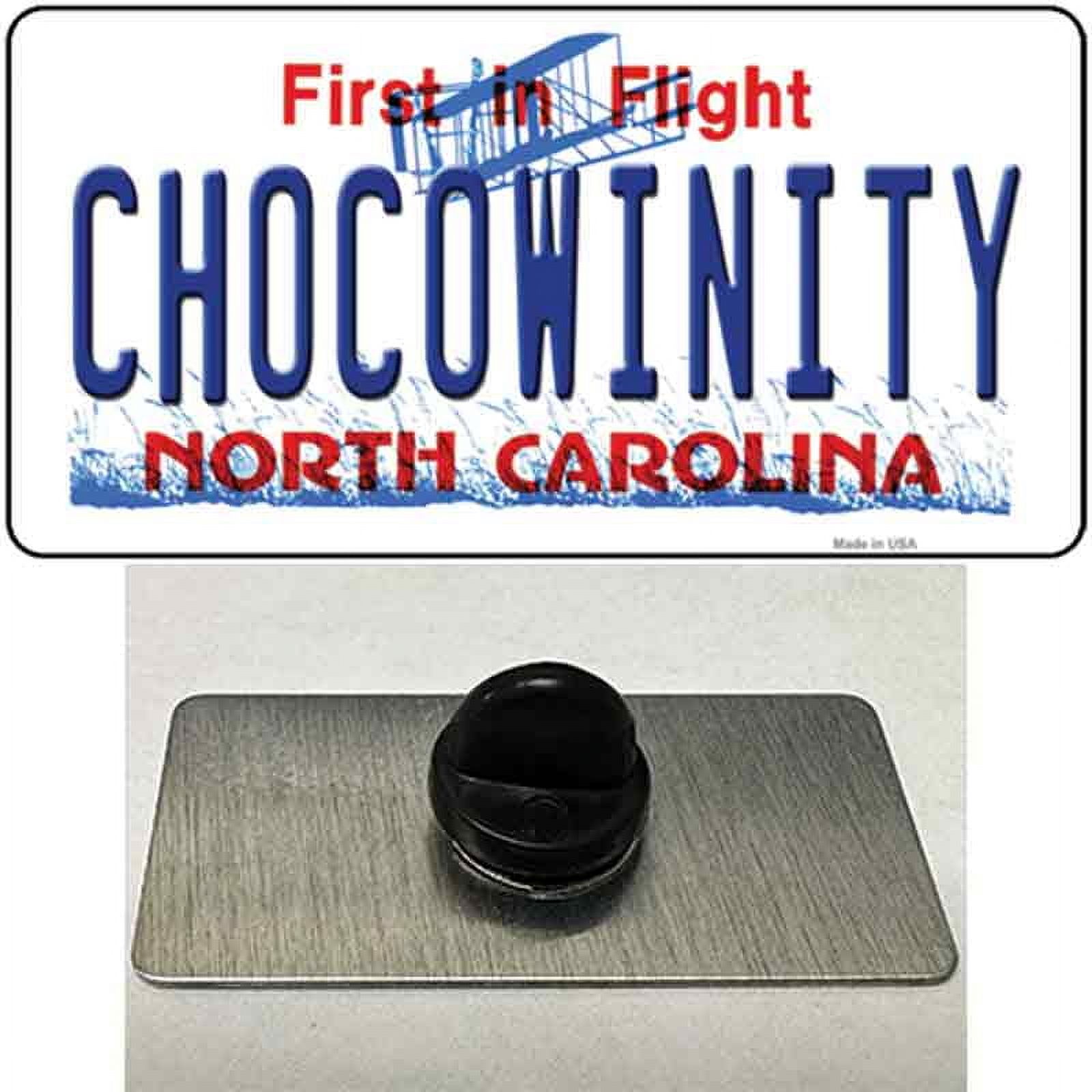 Chocowinity North Carolina Novelty Metal Hat Pin 1.5" x 0.75" Hat Pin ...