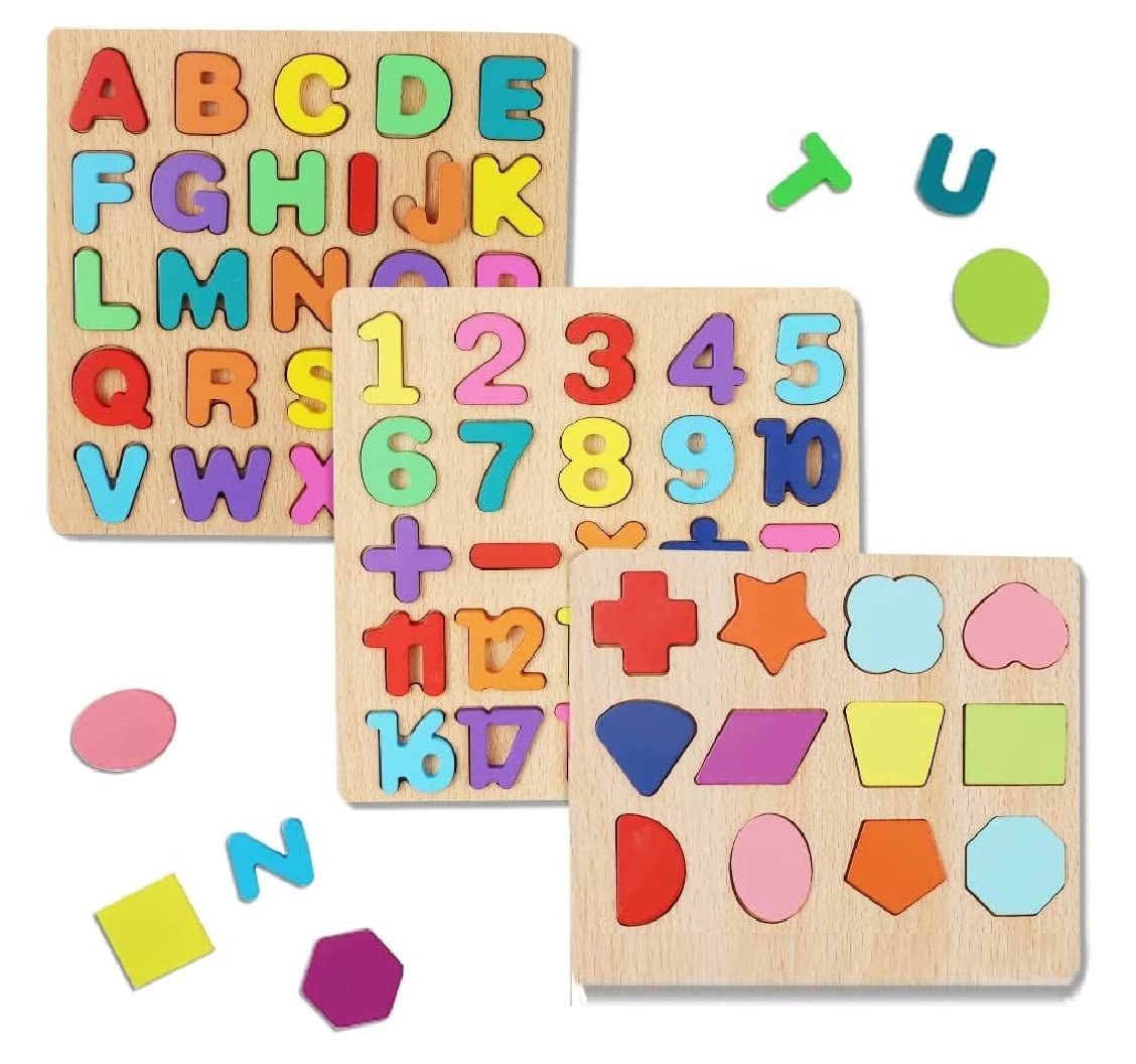 Chocozone Wooden Learning Educational Game Board For Kids, Puzzle Toys ...