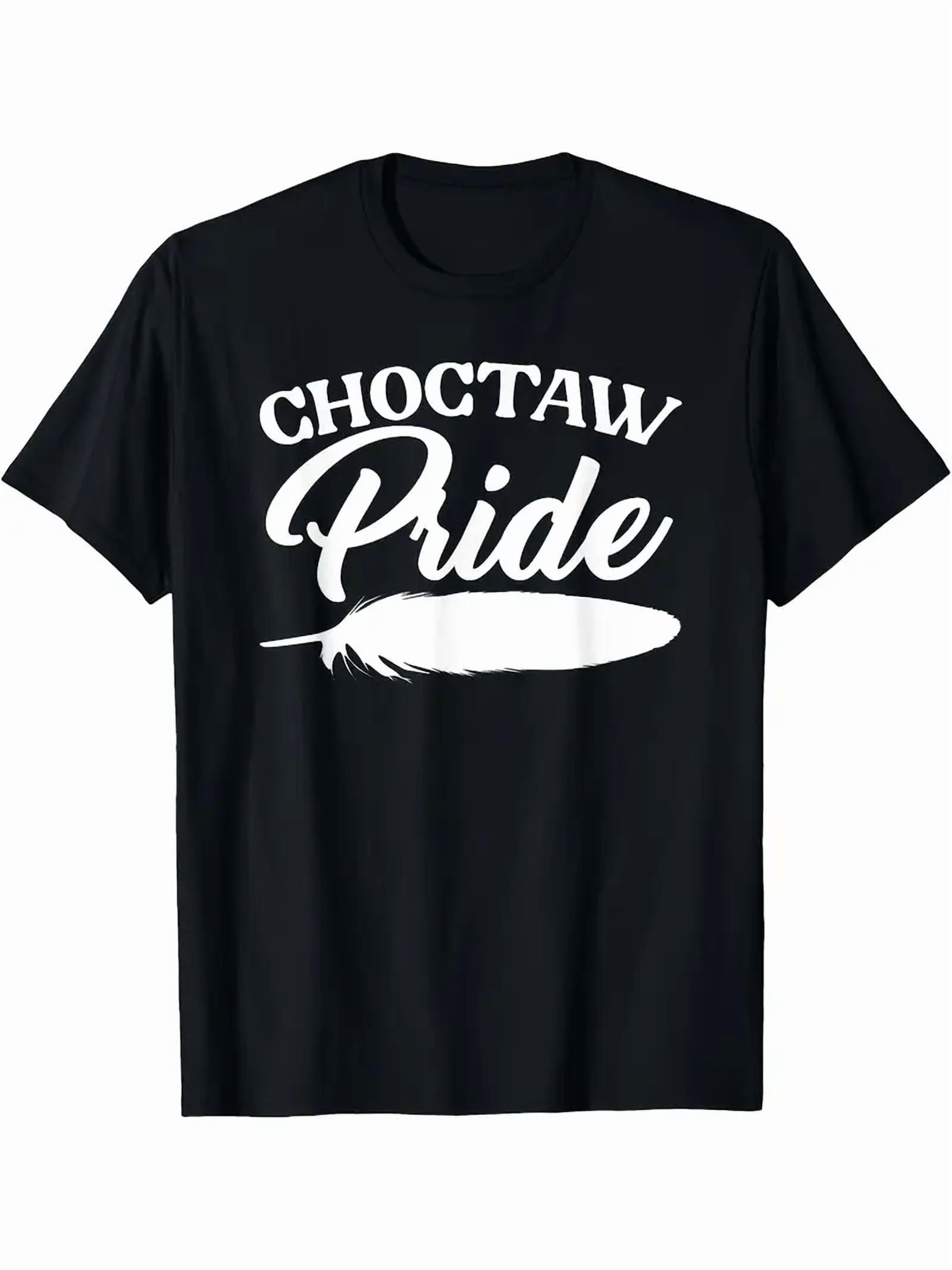 Choctaw Pride Native American T-Shirt - Tribal Feather Graphic ...