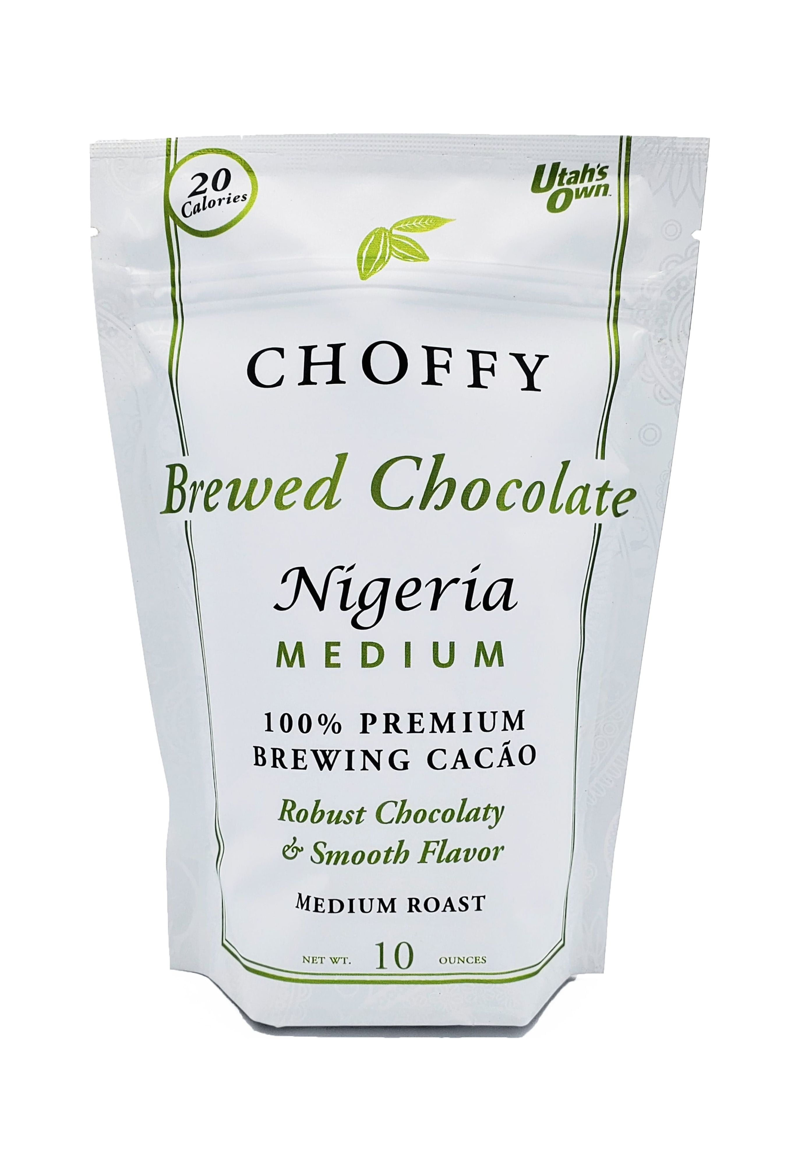 Choffy Brewed Cacao - 10 Oz Nigeria Medium Roast - Caffeine Free ...