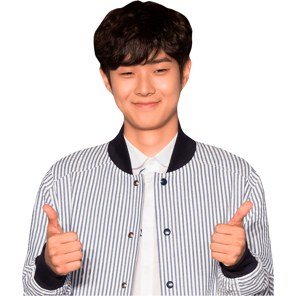 Choi Woo-Shik (Tumbs Up) Half Body Buddy Cutout - Walmart.com
