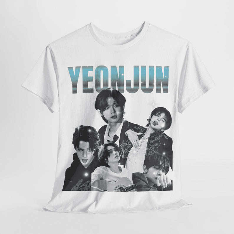 Choi Yeonjun TXT Kpop Inspired Graphic T-Shirt, Yeonjun Kpop Bias ...
