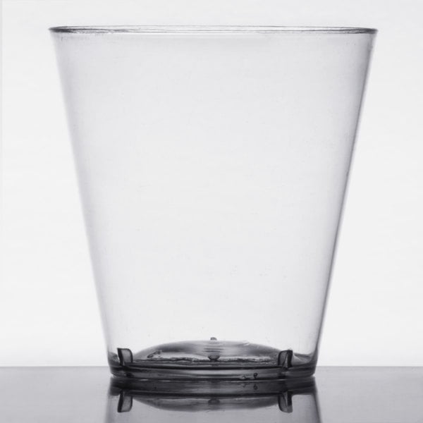 Choice 2 oz. Clear Plastic Shot Glass - 50/Pack - Walmart.com