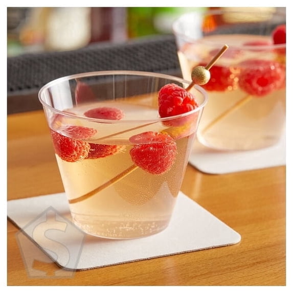 Choice 9 oz. Clear Disposable Plastic Tumbler - 500/Case - Walmart.com