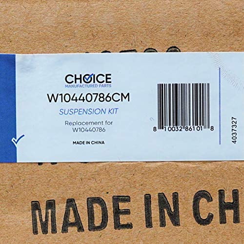 Choice Manufactured Parts for Whirlpool W10440786 Washing Machine 27 ...