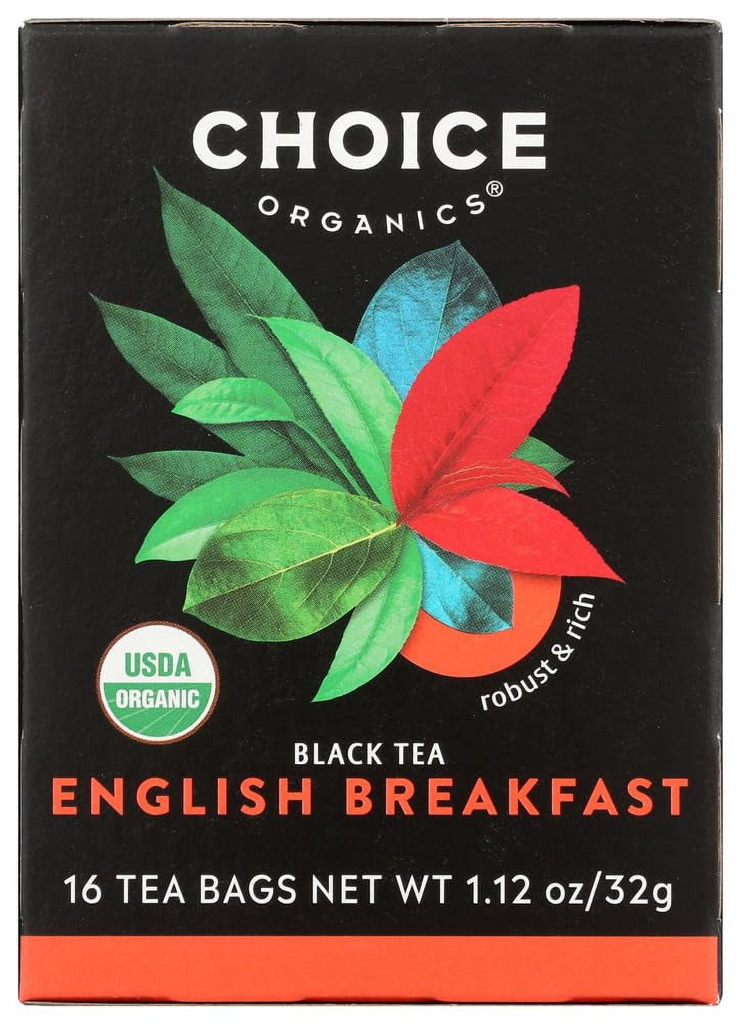 Choice Organics - Organic MMF7 English Breakfast Tea (1 Pack) - Fair ...