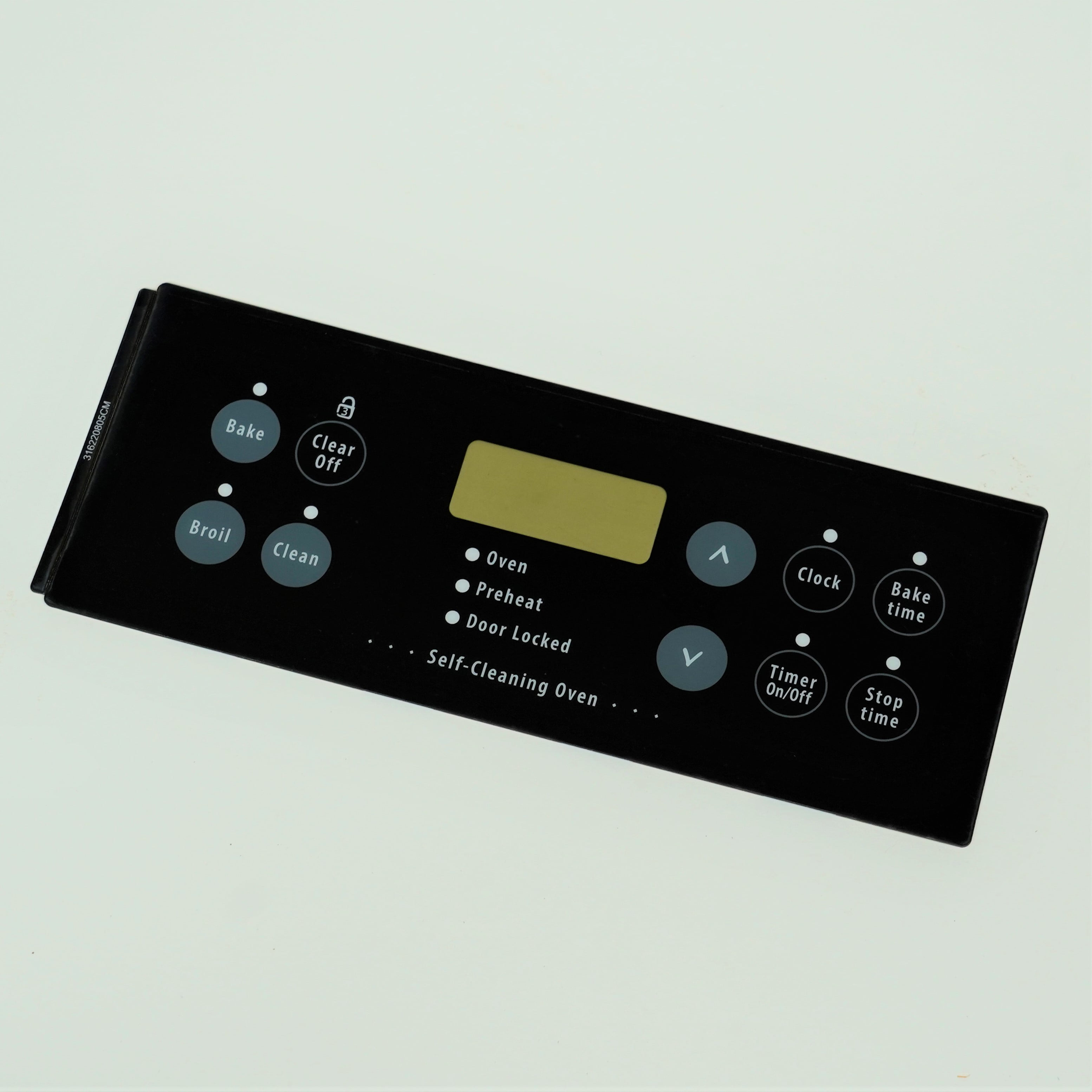 316220805CM Range / Oven Control Overlay (Faceplate) Replaces 316220805 ...