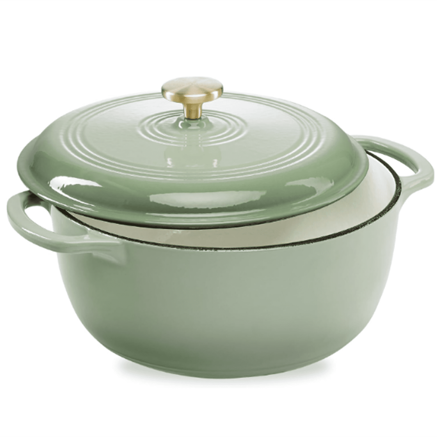 Choice Products 6 Quart Enamel Cast-Iron Round Dutch Oven, Family Style ...