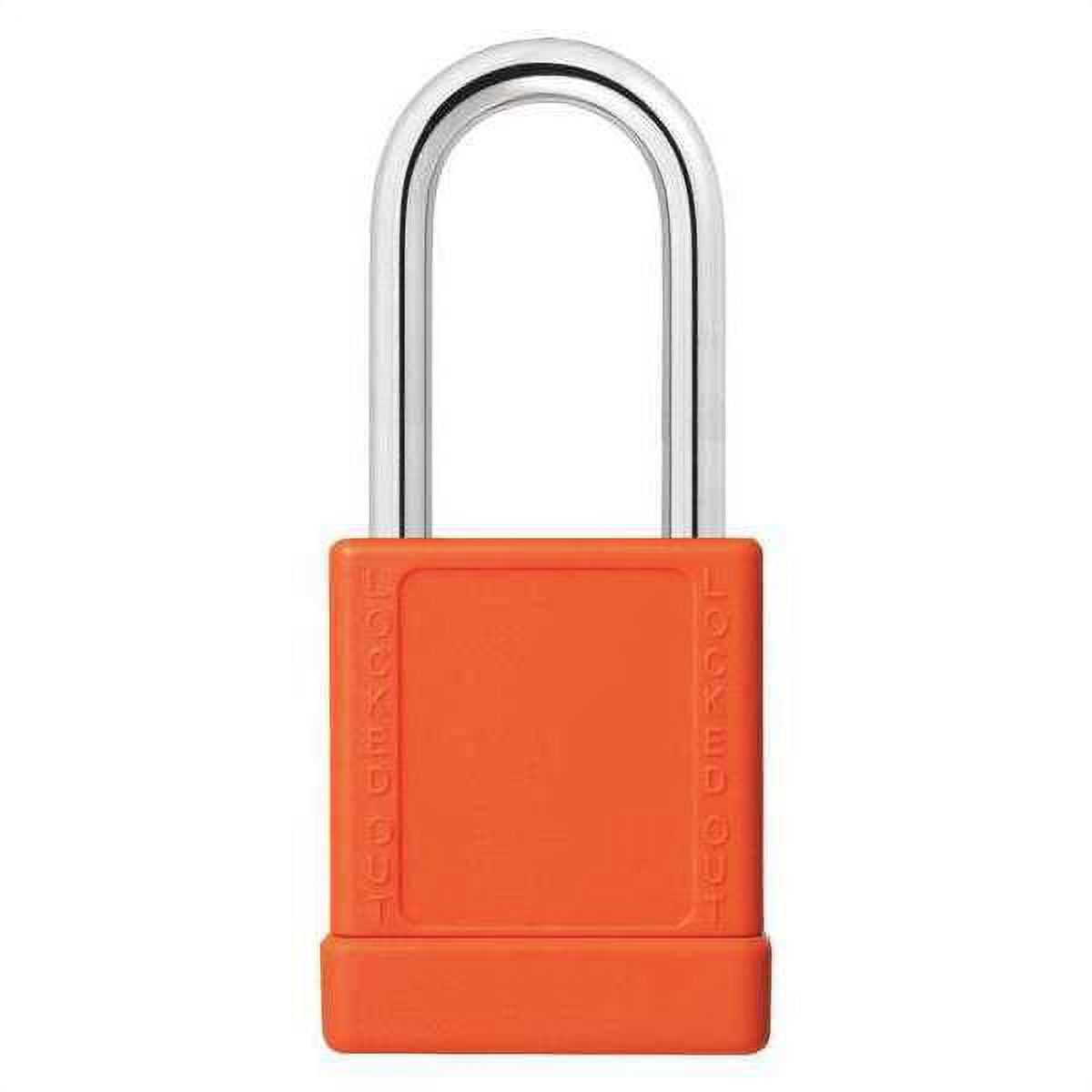 Manufacturer Varies Lockout Padlock,KA,Orange,2"H,PK3 48JT06 - Walmart.com