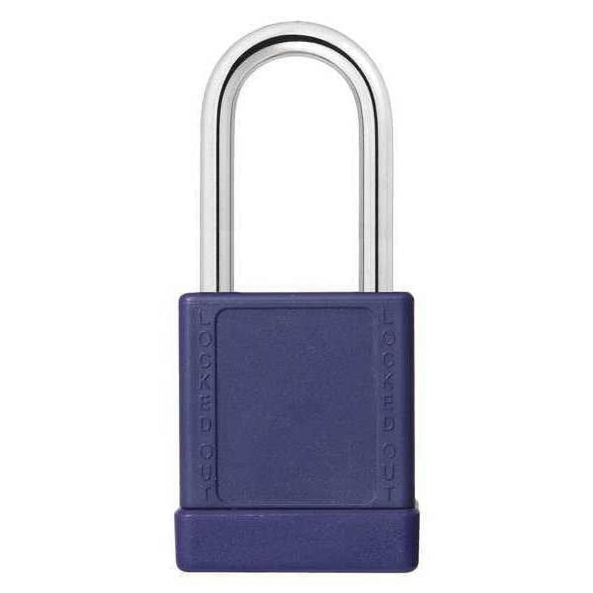 Manufacturer Varies Lockout Padlock,KA,Purple,2"H,PK6 48JT18 - Walmart.com