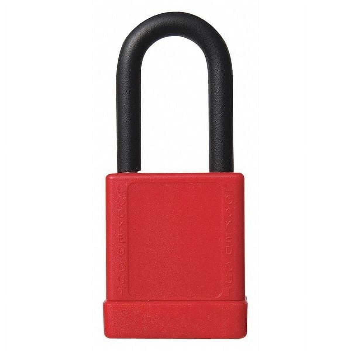 Manufacturer Varies Lockout Padlock,KD,Red,2"H,PK6 48JT21 - Walmart.com