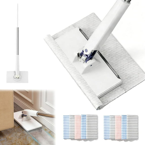 Choimix mop - Convenient Cloth Changing Mini Mop with Hands-Free Cloth ...