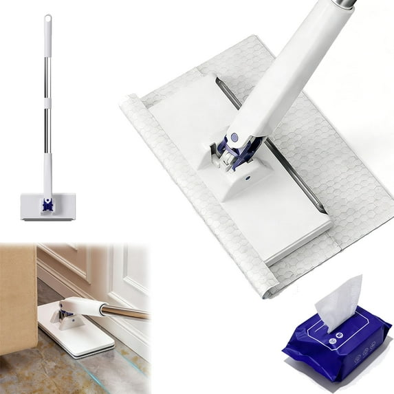 Choimix mop - Convenient Cloth Changing Mini Mop with Hands-Free Cloth ...