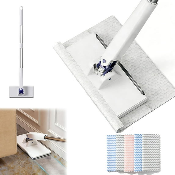 Choimix mop - Convenient Cloth Changing Mini Mop with Hands-Free Cloth ...