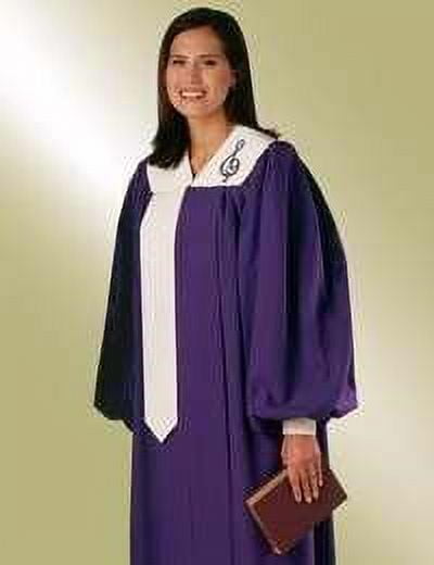 Choir Robe-Harmony-Cuffed Sleeve-C32/CT054-Purple - Walmart.com