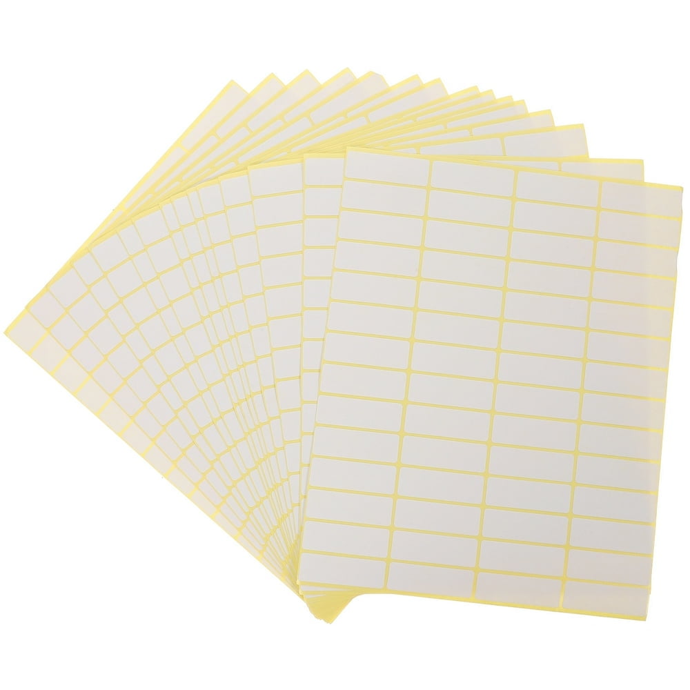 Chok 15 Sheets Pricing Stickers Small Circle Labels Pantry Office White ...